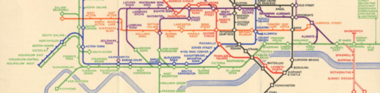 A história dos mapas de metrô, e como viraram símbolos das metrópoles ...